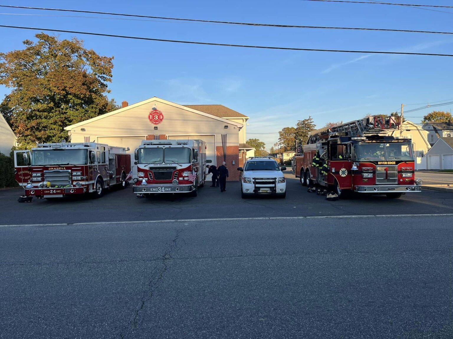 FD UNITS STANDBY IN FAIR LAWN | New Milford Fire Department