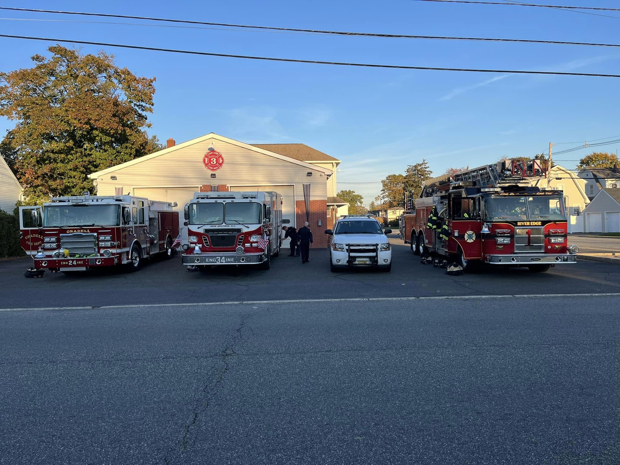 FD UNITS STANDBY IN FAIR LAWN | New Milford Fire Department