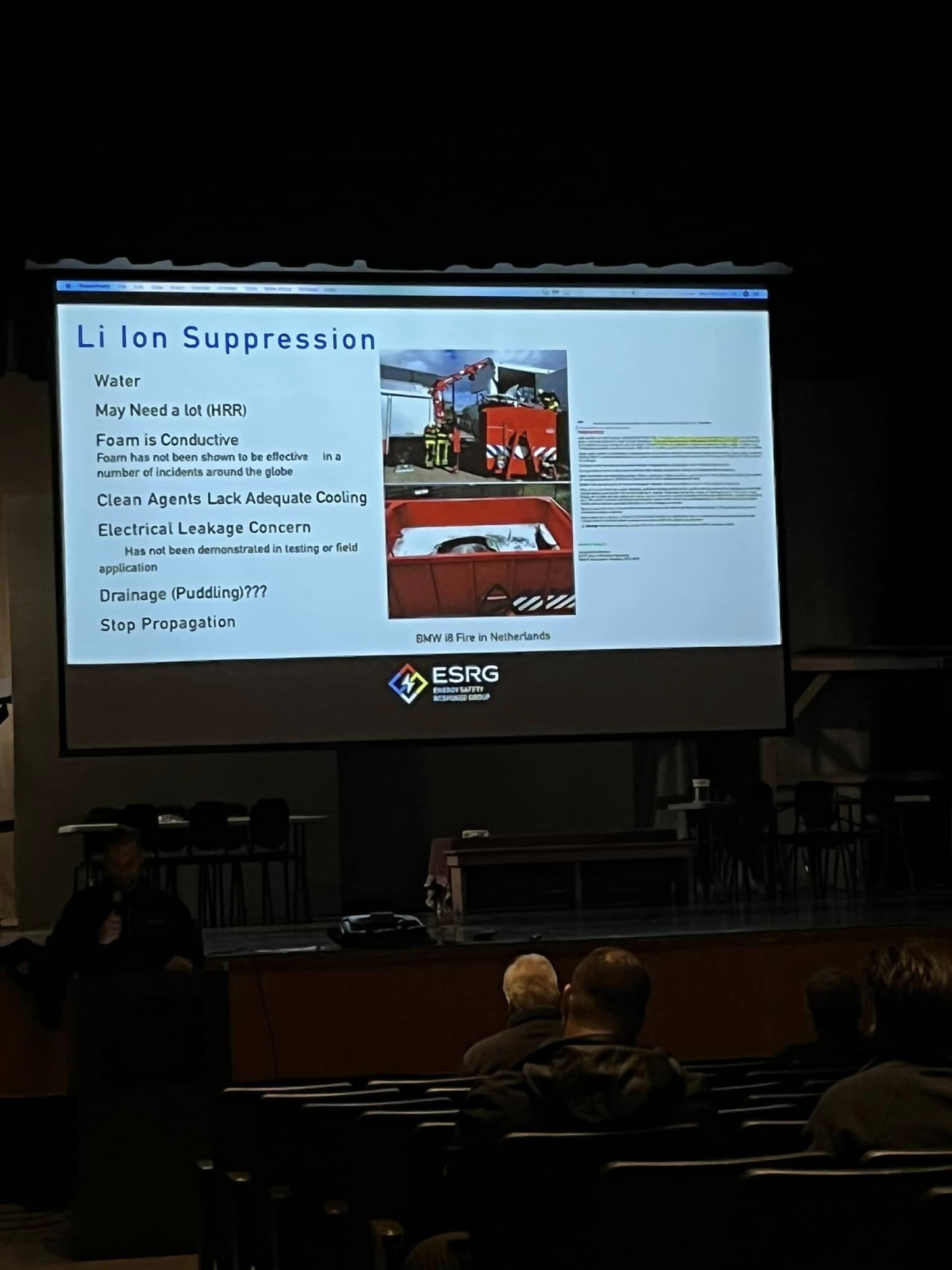 LITHIUM ION BATTERY FIRE TRAINING | New Milford Fire Department